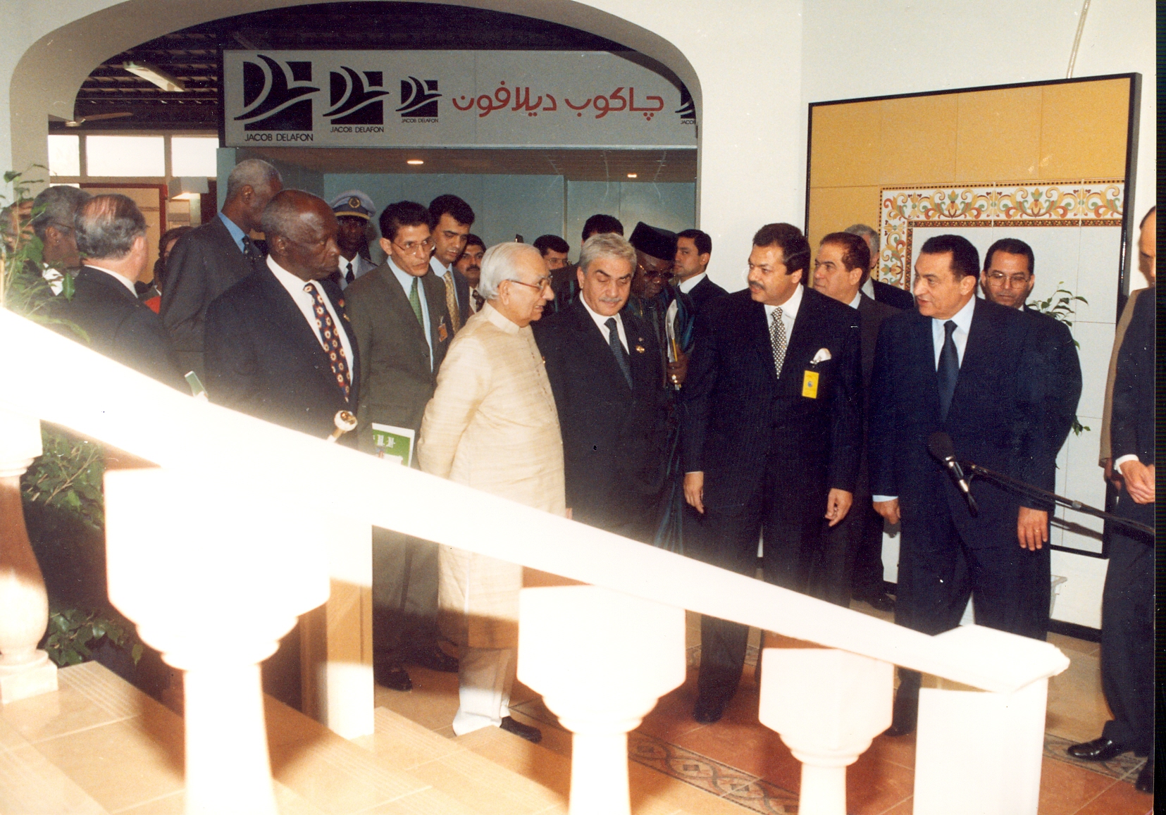 The Presidents of the G15 countries during their visit to Group ...